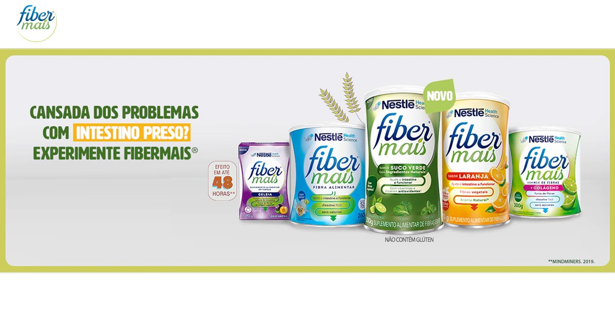 Suplemento de Fibras Vegetais FiberMais | Nestlé